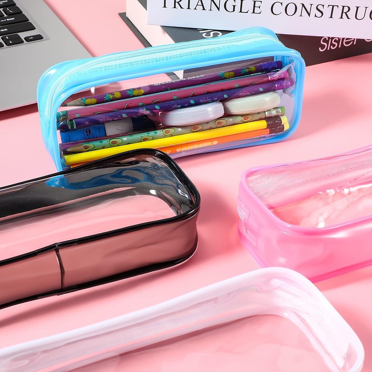 Pencil Pouch - Clear PVC | Presidio Shop