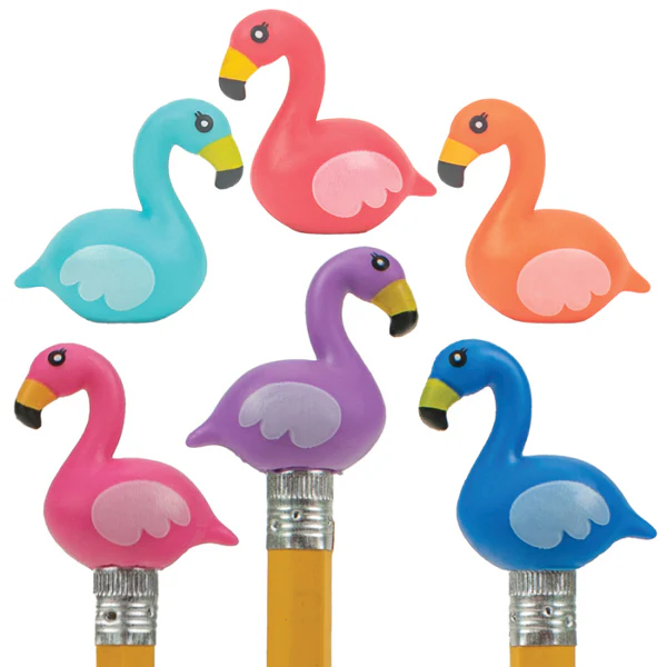 Pencil Topper - Flamingo Squishy | Presidio Shop